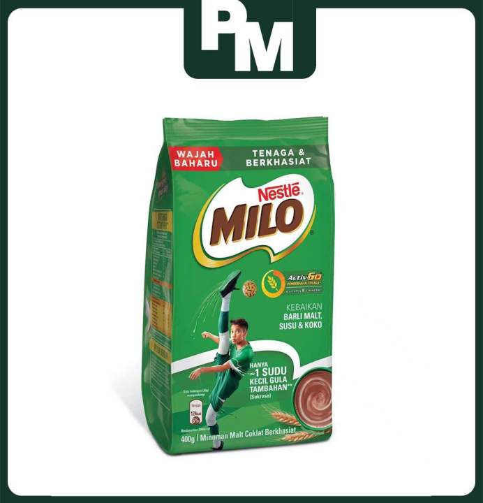 Milo Activ-Go Softpack 400g Exp 31/5/2024 | Lazada