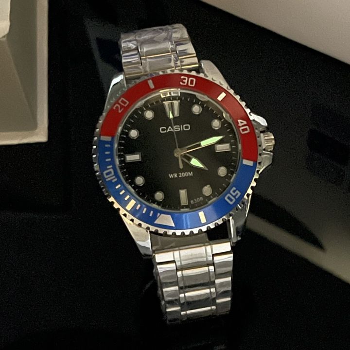 watchtime ใหม่ !! นาฬิกาข้อมือคาสิโอ้ ผู้ชาย สายเลท ขนาดหน้าปัด 42 มม. ...