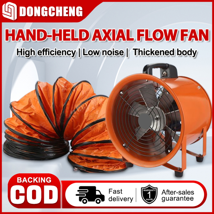 8“ 10” 12”inches Portable Exhaust Fan Strong Suction Ventilation Fan ...