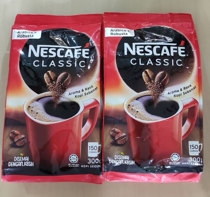 Nescafe Classic Refill (300g x 2 ) Exp May 2026 | Lazada