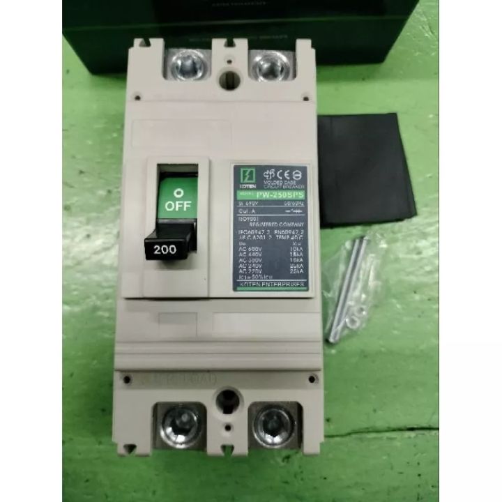 KOTEN INDUSTRIAL MOLDED CASE CIRCUIT BREAKER SINGLE PHASE 25KAIC 250V | Lazada PH