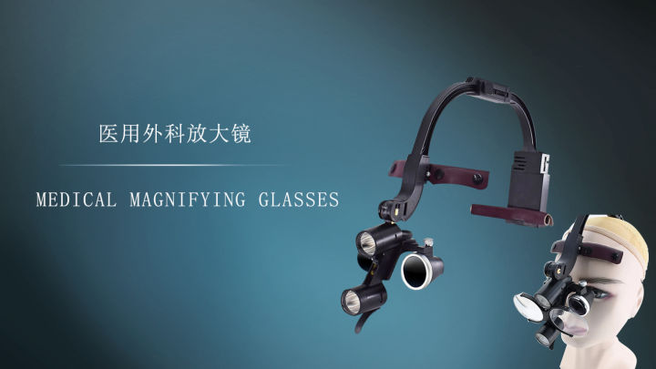 Dental Magnifying Glass Headband Bracket Surgery Medical Binocular ...