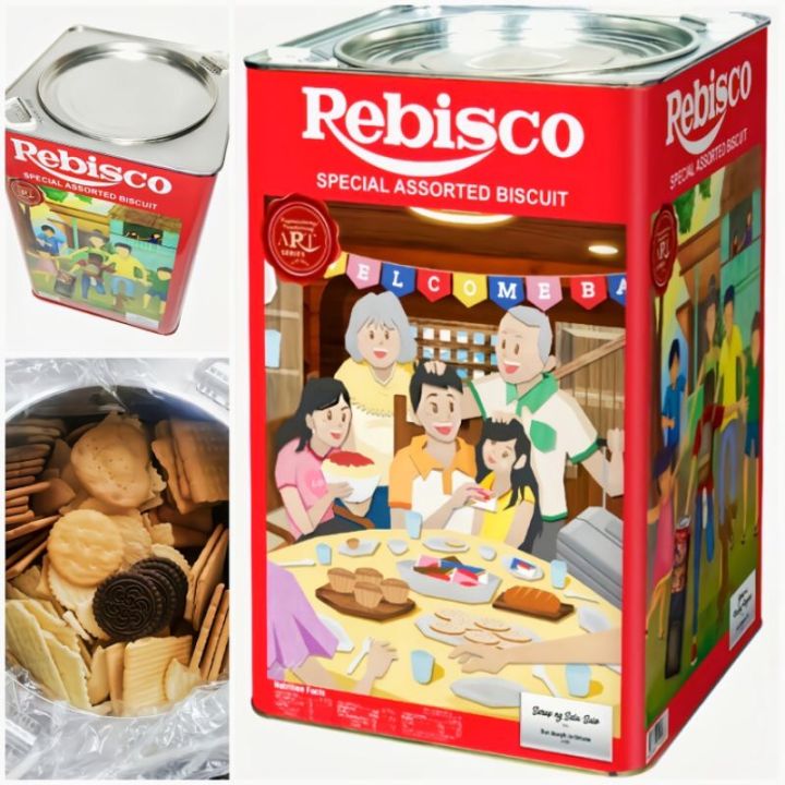 Rebisco Special Assorted Biscuit 2KG, Pinoy Pasalubong, Rebisco Biscuits, Rebiscco Tins or ...