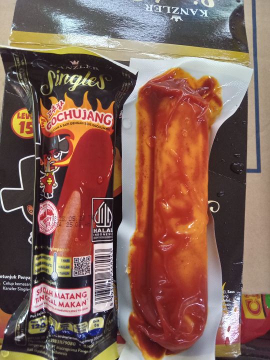 Sosis KENZLER HOT LEVEL 15 / SOSIS KENZLER GOCHUJANG LEVEL 15 | Lazada ...