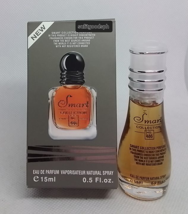 SMART COLLECTION PERFUME NO. 486 FOR MEN 15 ML EDP | Lazada PH