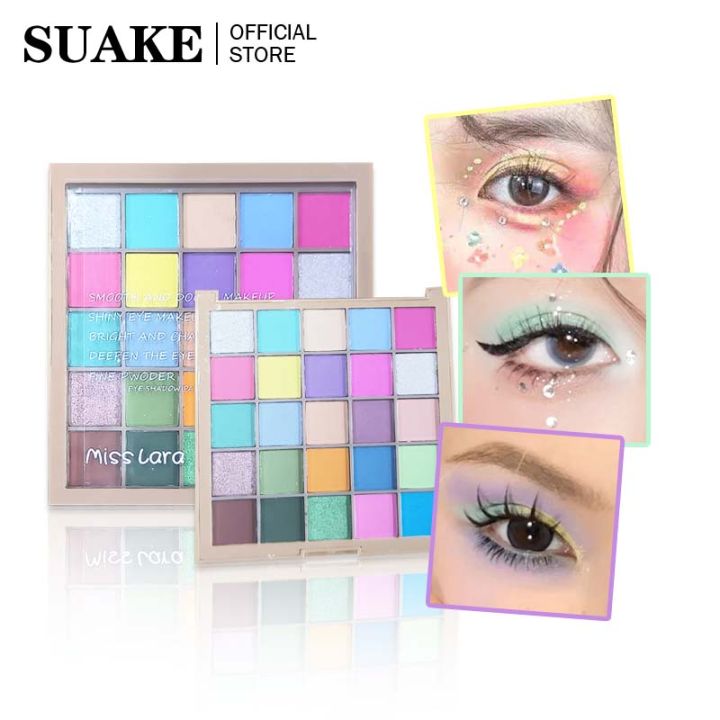 SUAKE Macaron Eyeshadow Palette 25 Colors Sparkling Pearls | Lazada