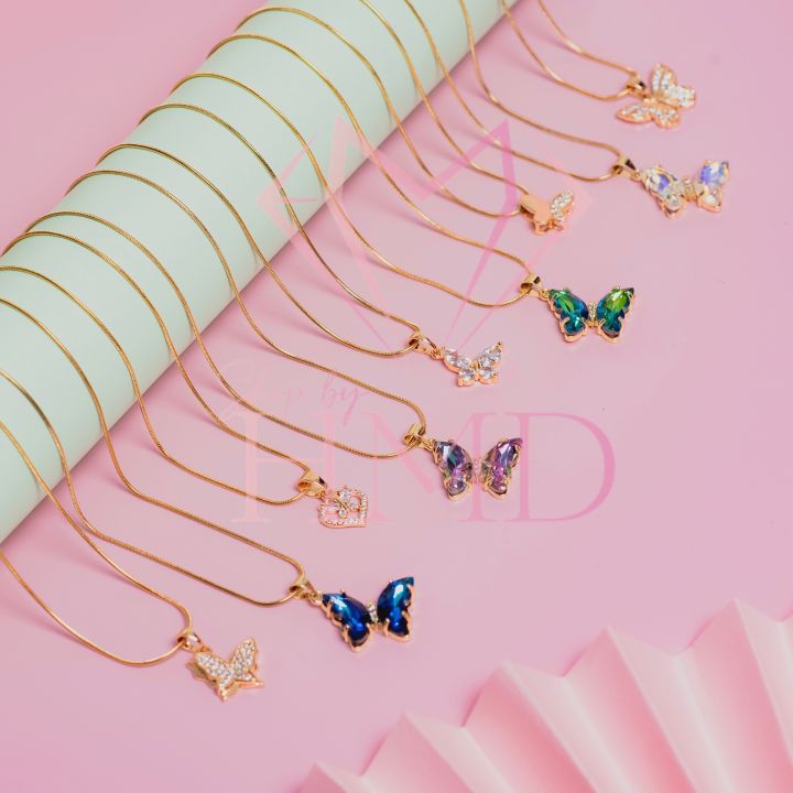 Tala by Kyla Inspired Butterfly Necklace with free box - TBK Inspired ...
