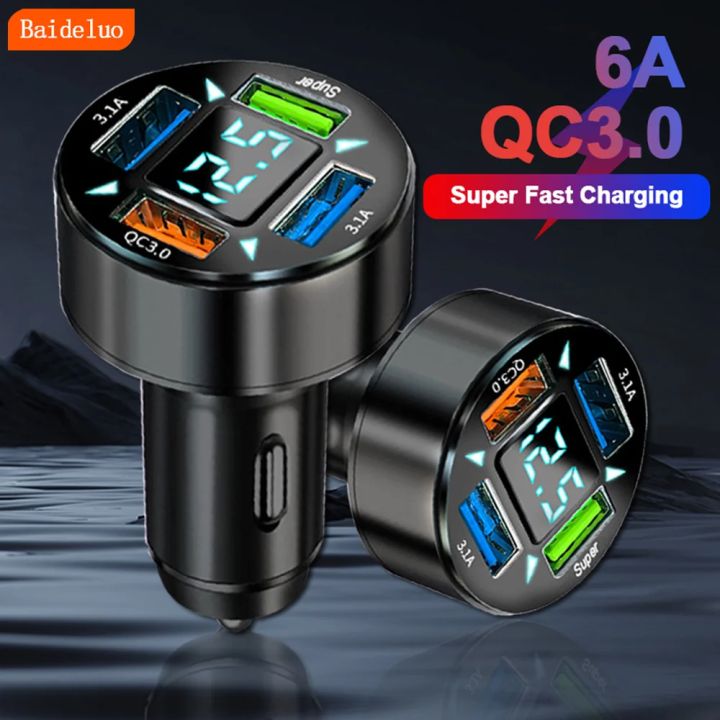 The Four-port Total66W Super Fast Charger Is Suitable for 12-24V Models ...