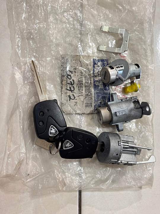 PROTON SAGA BLM FLX IGNITION STARTED KEY LOCK SET ASSY - PW896041 | Lazada