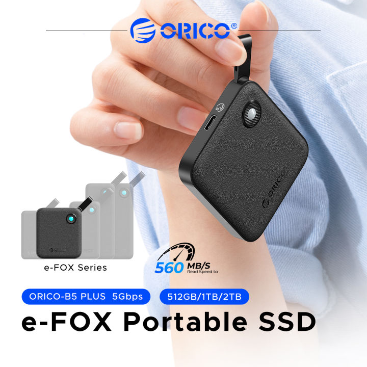 ORICO 500MB/S eFOX Extreme Portable SSD s 128GB/256GB/1TB/2TB/4TB External Solid State Drive 3D ...