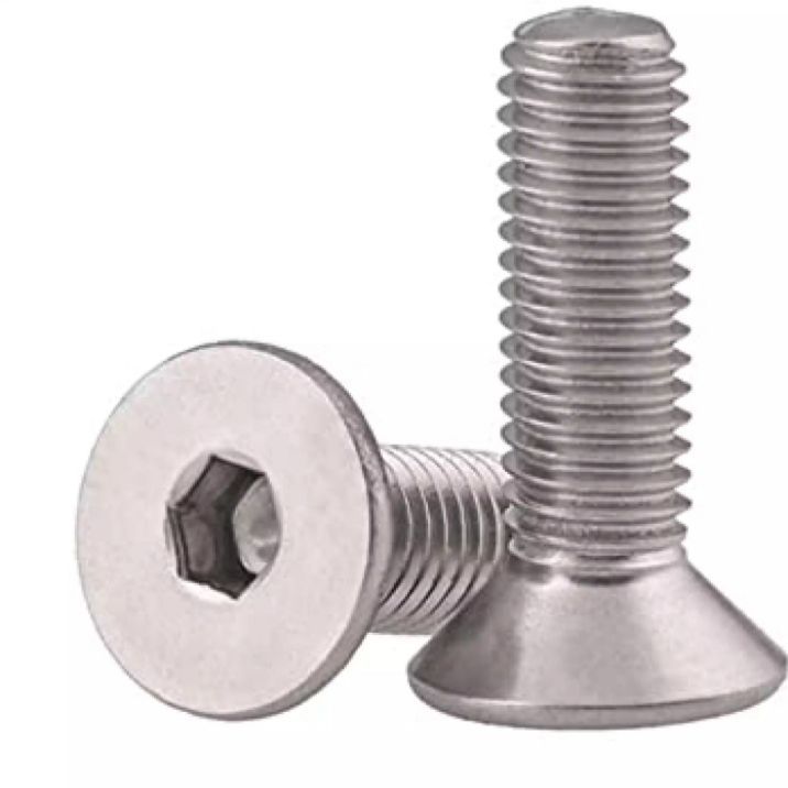 STAINLESS ALLEN FLAT HEAD 5MM,6MM 5PCS with nut | Lazada PH
