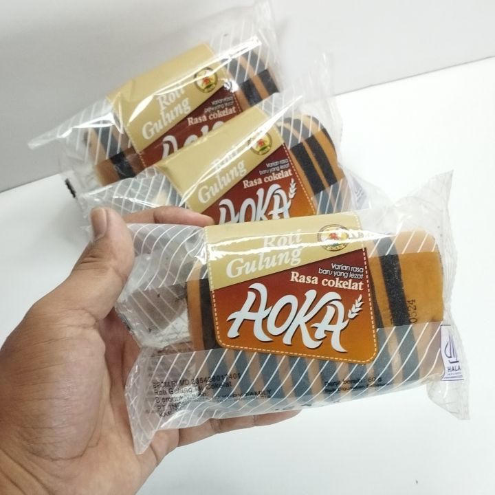 Aoka Roti Gulung All Varian Roti viral Begood Snack | Lazada Indonesia