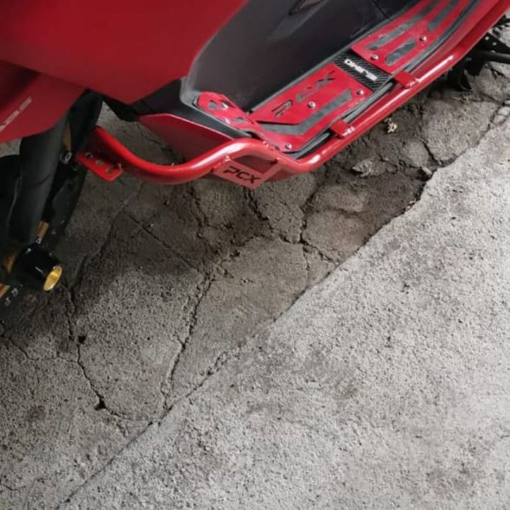 Crashbar PCX 150 160 ABS CBS besi pengaman motor crash bar pelindung ...