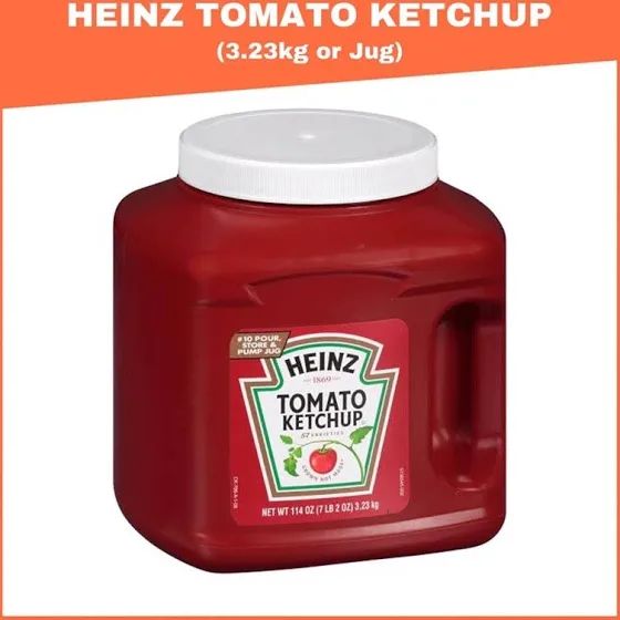 Heinz Tomato Ketchup Jug 3.23kg | Lazada PH