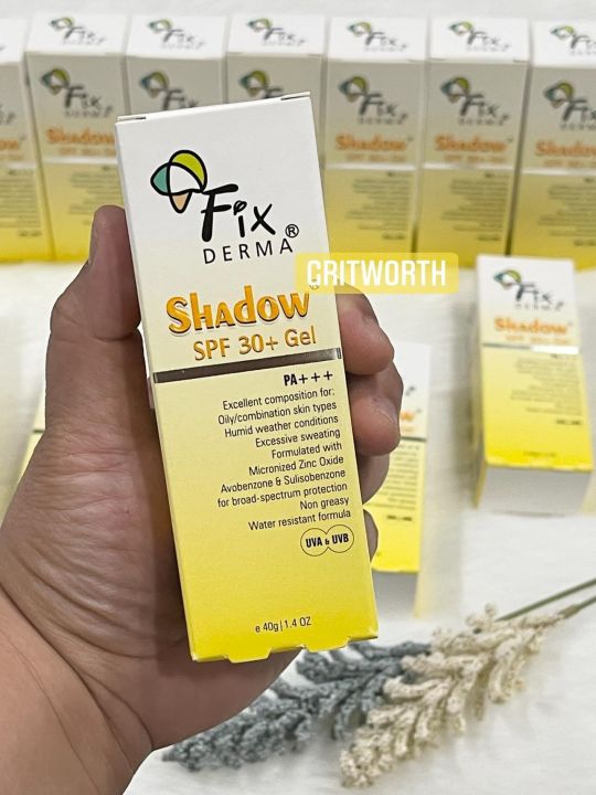 Fixderma Shadow SPF 30+ sunblock / sunscreen for acne prone and oily ...