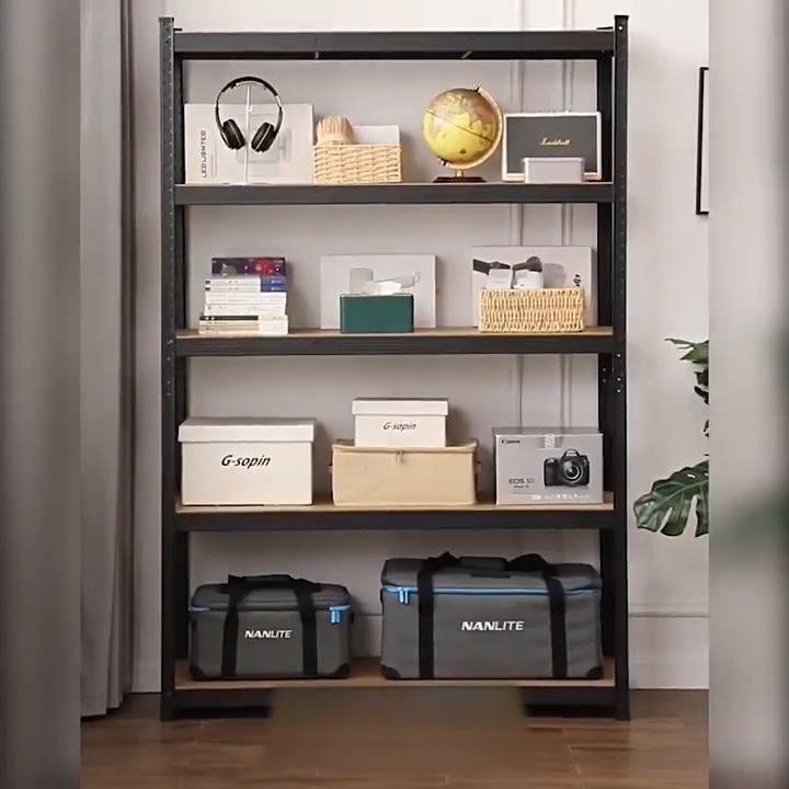 【Heavy Duty】Steel Rack Boltless Steel Rack Shelves Racks 5 layer Steel ...