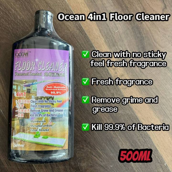 OCEAN Floor Cleaner 4 In 1 500ml Pencuci Lantai / 地板清洁剂 | Lazada