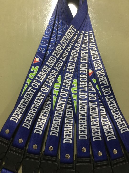 (Department of Labor and Employment Dole) Tupad Id lace Lanyard id ...