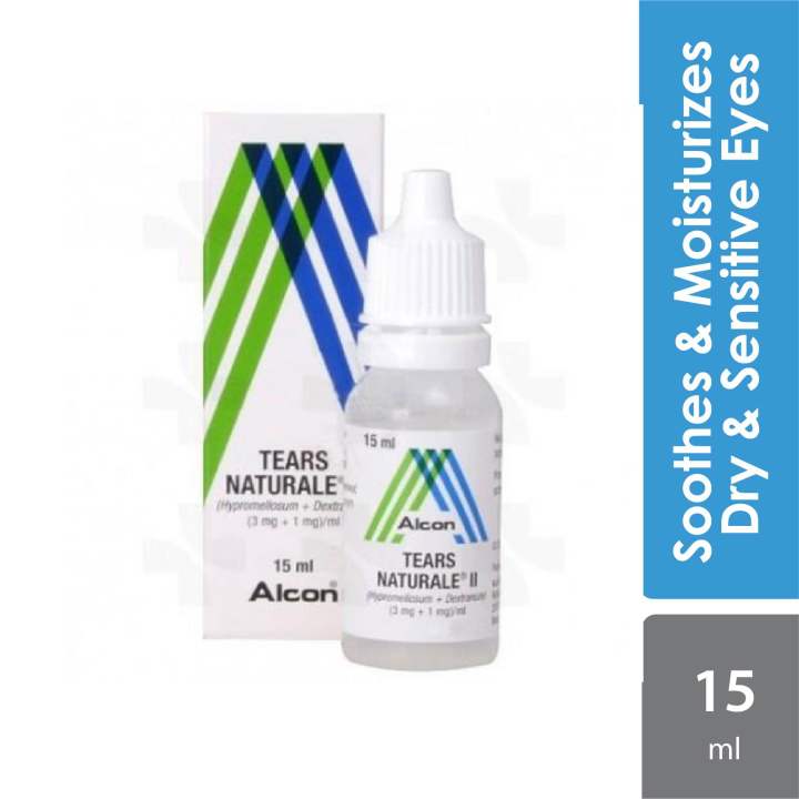 ALCON Tears Naturale II Eye Drops 15ml (EXP06/27) | Lazada