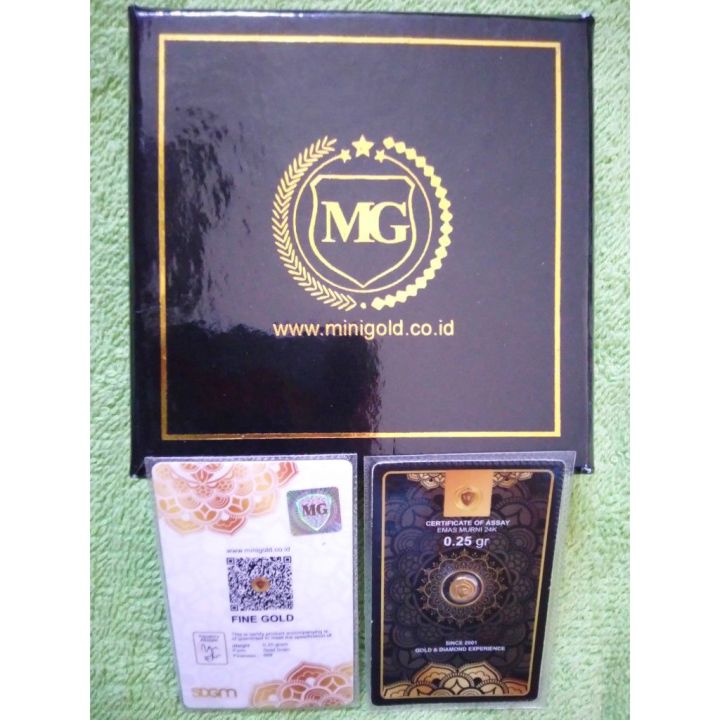 Mini Gold 0,25 gram | Lazada Indonesia