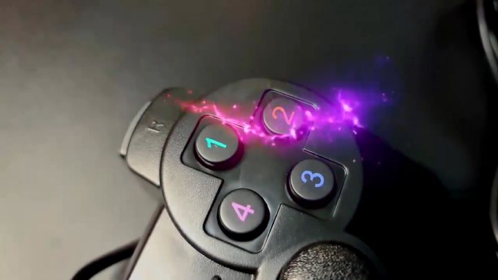 Wired USB Game Controller with Analog Joypad Joystick Dual Shock ...