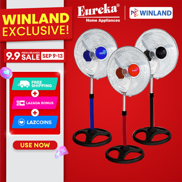 Eureka by Winland 18inches (457mm) Industrial Power Stand Fan ...