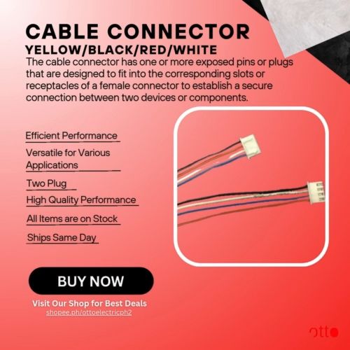 Cable Connector for Hall / Car Button | Lazada PH