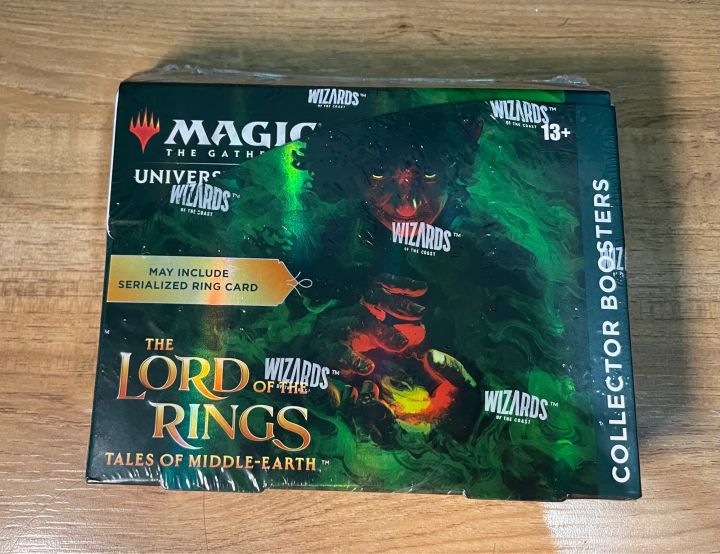 Sealed Magic the Gathering: The Lord of the Rings Collector Booster Box ...