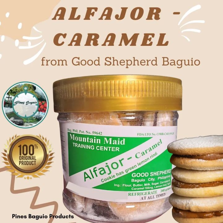 ALFAJOR GOOD SHEPHERD CARAMEL COOKIES 340grams | Lazada PH