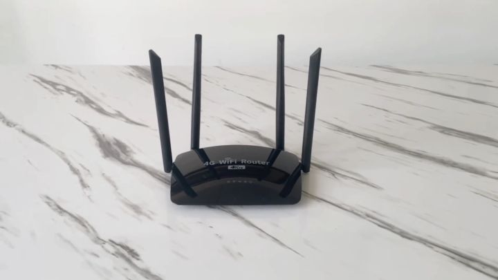 ZBTlink Router 4G LTE Portabel Hitam Berkilau Kecepatan 500Mbps ...