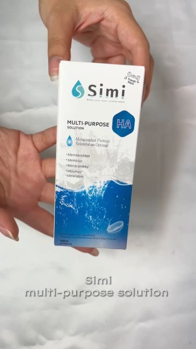 Simi 100ml Multi Purpose Solution Air Softlens | Lazada Indonesia
