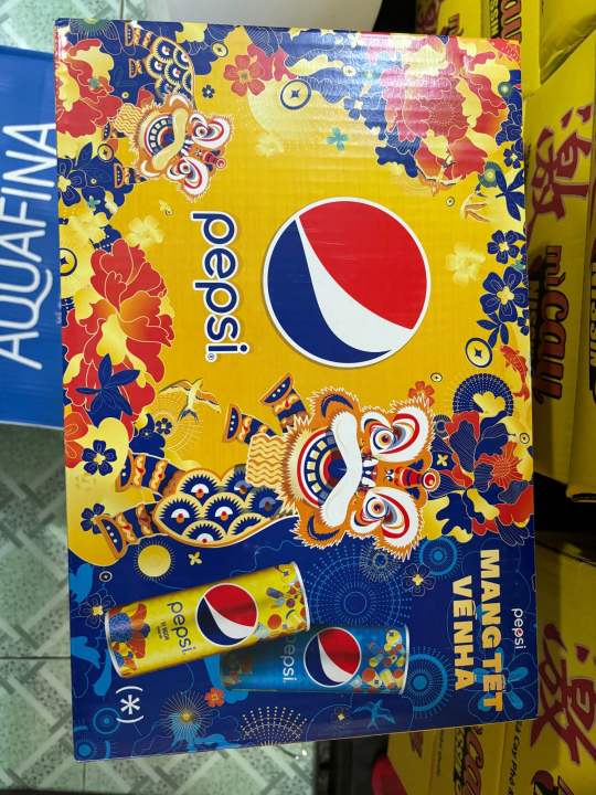 Thùng 24 Lon Pepsi 320ml - Tết | Lazada.vn