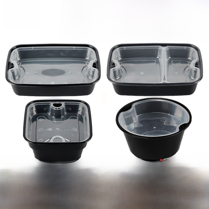 Smartbase ทิ้ง 1250/1500ml สแควร์ 2-Grid กล่องบรรจุภัณฑ์ Double-Layer ...
