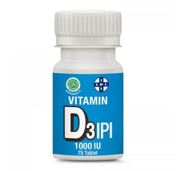 IPI Vitamin D3 1000IU isi 75 Tablet | Lazada Indonesia