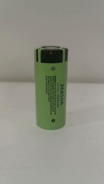 Panasonic 26650 battery 5000mAh 3.7V 50A Li-ion rechargeable battery ...