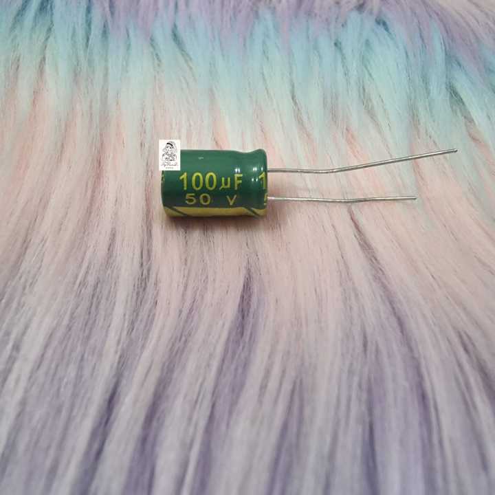 25pcs ELCO 100UF 50V ELKO 100UF 50V KAPASITOR | Lazada Indonesia