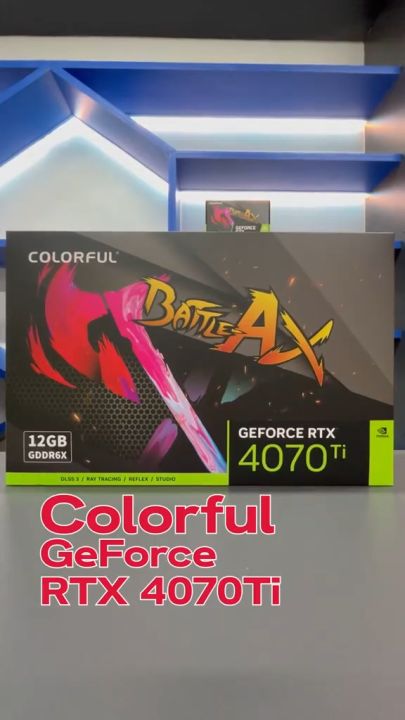 Colorful GeForce RTX 4070 Ti 12GB Graphics Cards (Battle-Ax & iGame ...