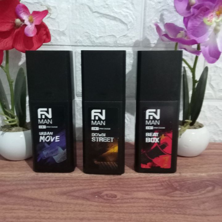 FN FRES AND NATURAL MAN 2in1 BODY SPRAY COLOGNE 115ML | Lazada Indonesia
