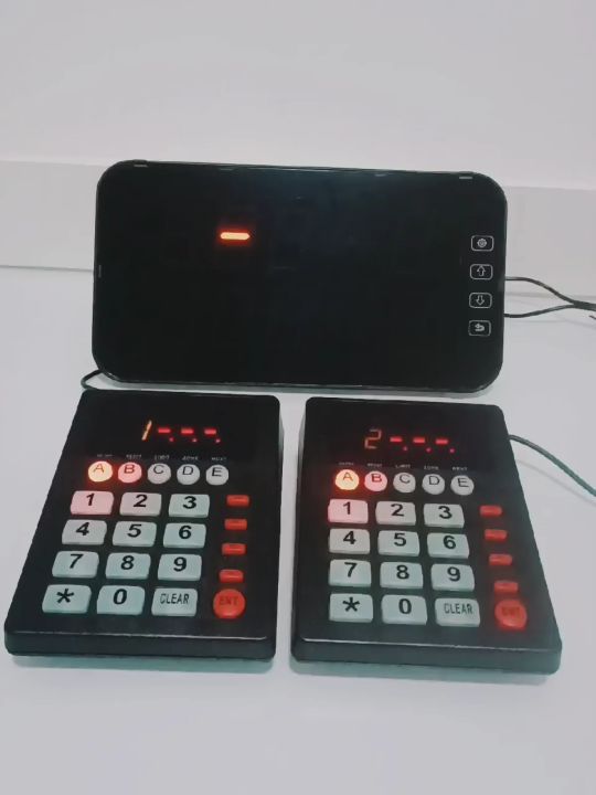 Queue Wireless Calling System Que Numbering Machine for Clinic Kitchen ...