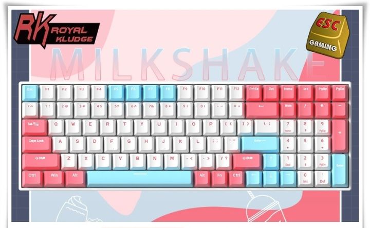 Keycap สำหรับ RK100 Milkshake/Blueberry | Lazada.co.th