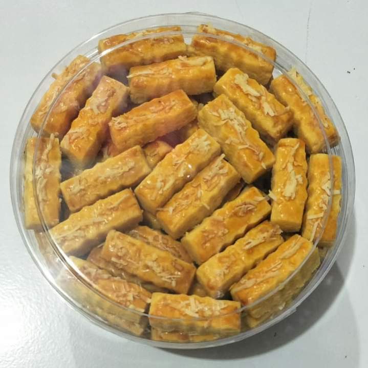 Kue Kering Kastengel Keju Homemade 250gr Toples Mika Halal Lazada