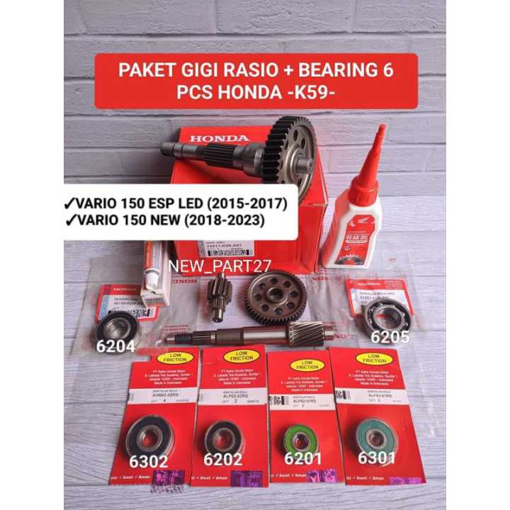 Paket Gigi/Gear rasio gardan (K59) Vario 150 lama (2015/2017) Vario 150 ...