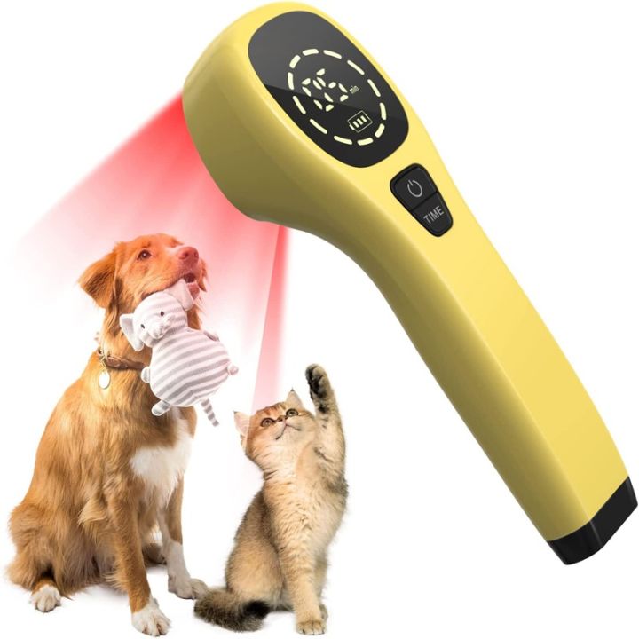 Cold Laser Therapy Vet Device for Pets 2x808nm Red Light Therapy ...