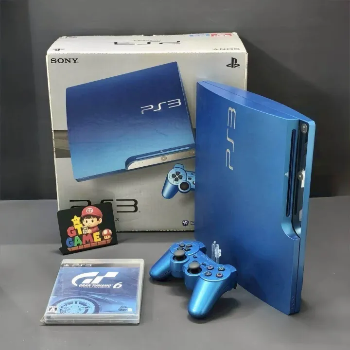 SONY PlayStation 3 Slim limited “Splash Blue”(CECH-3000B SB) Japan 🇯🇵 ...
