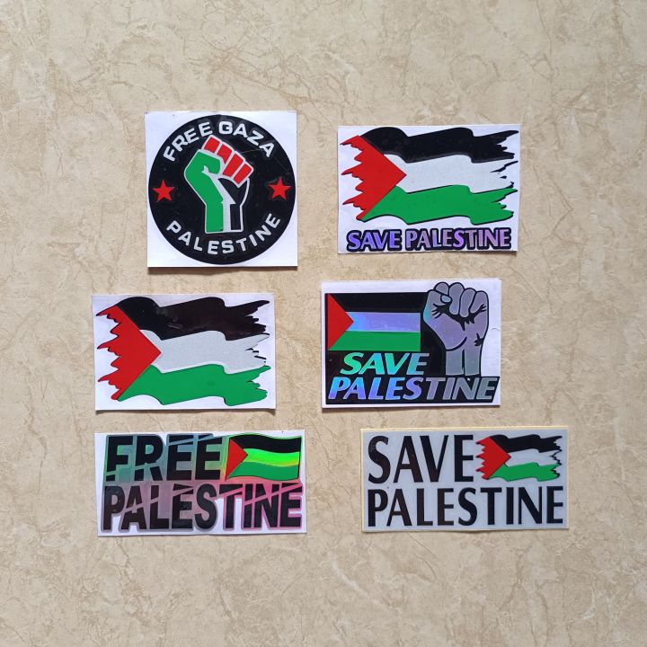 STIKER PALESTINA STIKER CUTTING FREE PALESTINE STAND FOR GAZA | Lazada ...
