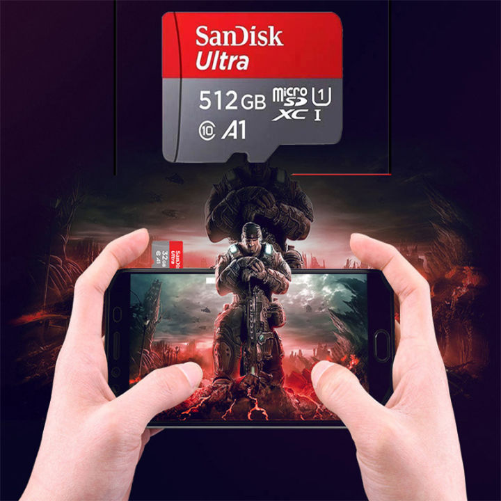 SanDisk Ultra 128GB 256GB 512GB 1TB A1 Series micro SD (SDSQUAB-128G-GN6MN), Up to 140MB/s ...