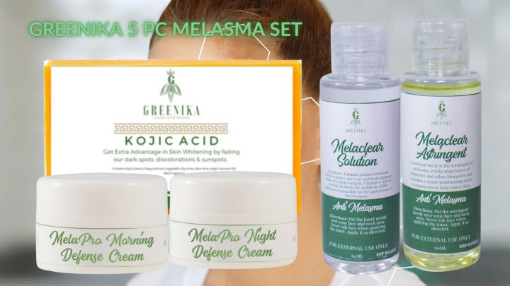 [ MELASMA TREATMENT ] Greenika Melasma Set for Melasma Treatment Set Includes Anti Soap Melasma ...