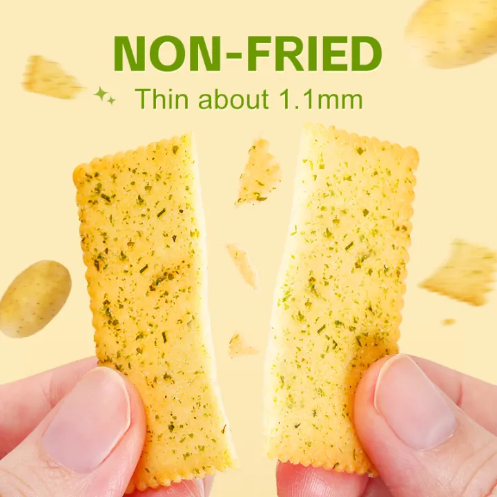 【Buy any 2 option get 1 gifts】良品铺子 Bestore Crispy Biscuits Seaweeds ...