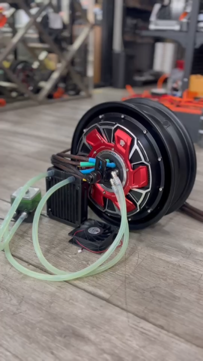 Water cooling Shinwin motor 12" 3000 - 10000WP มอเตอร์ระบายความร้อนด้วยน้ำ สำหรับใส่รถ ...