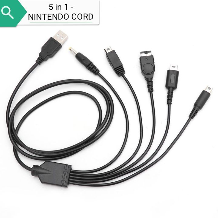 NINTENDO CORD - 5 IN 1 CHARGING CABLE | Lazada PH